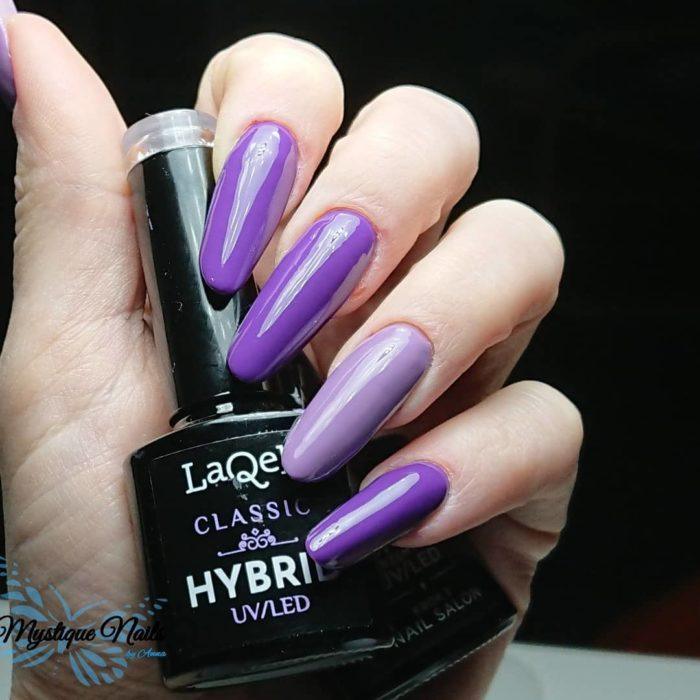 Uñas moradas - Blogmujeres.com